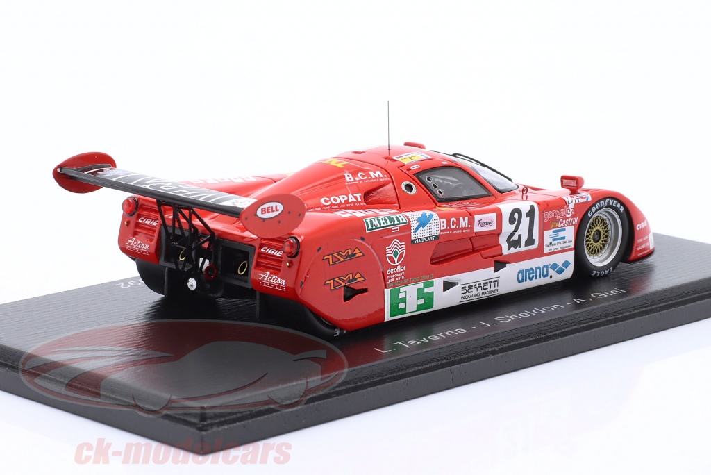 Spark 1:43 Spice SE90C #21 24h LeMans 1992 Taverna, Gini, Sheldon S6826 ...