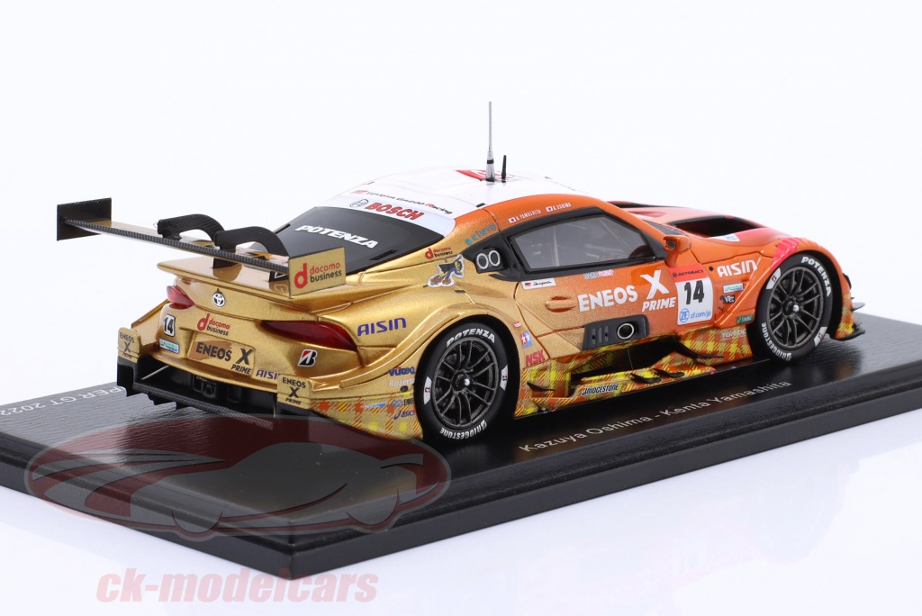 Spark 1:43 Toyota GR Supra #14 Super GT Series 2022 Oshima, Yamasita ...