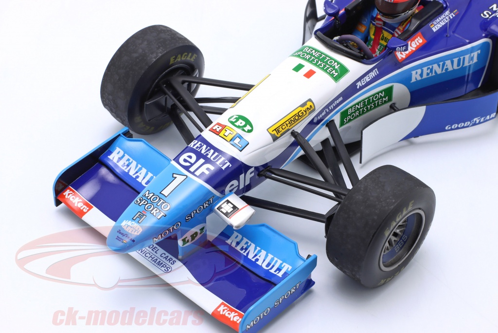 Minichamps 1:18 M. Schumacher Benetton B195 #1 5th Canadian GP Alesi Taxi Formula 1 1995 ...