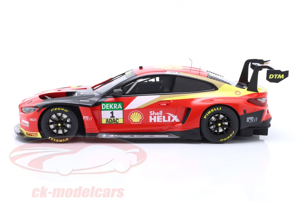 True Scale 1:18 BMW M4 GT3 #1 DTM 2023 Sheldon van der Linde Team ...