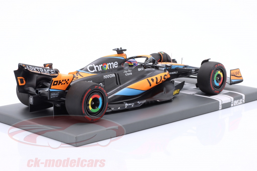 Minichamps 1:18 Oscar Piastri McLaren MCL60 #81 Formula 1 2023 537231881 model car 537231881 ...