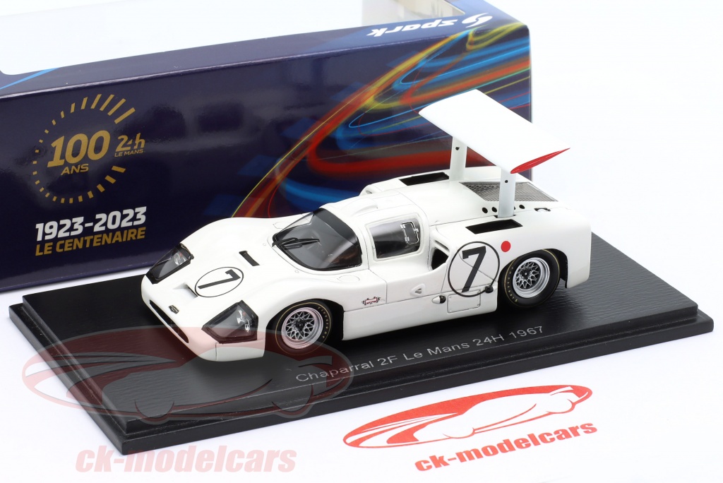 Spark 1:43 Chaparral 2F #7 24h LeMans 1967 Hill, Spence S9444 modello ...