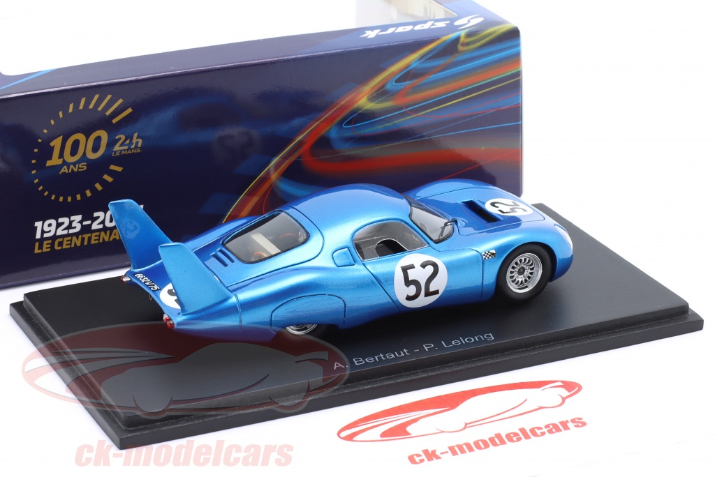 Spark 1:43 CD SP66 #52 24h LeMans 1966 Bertaut, Lelong S4596 モデル 車 ...