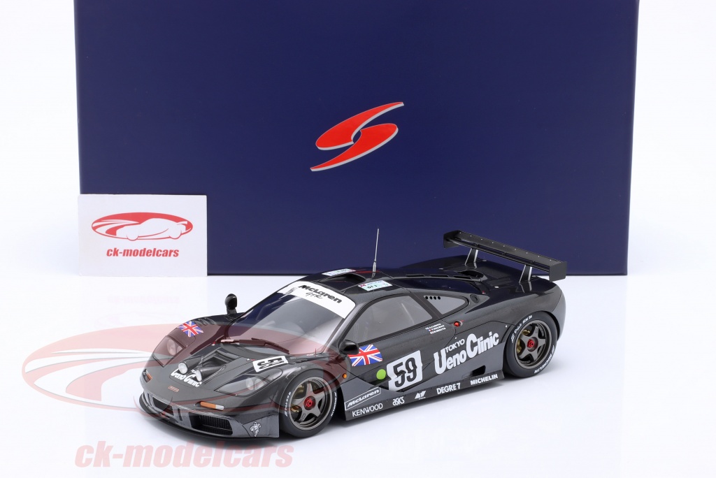 Spark 1:18 McLaren F1 GTR #59 Sieger 24h LeMans 1995 Dalmas, Sekiya, Lehto 18LM95 Modellauto ...