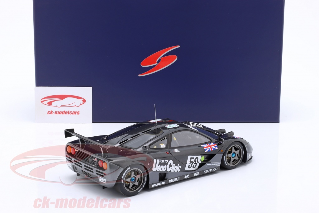 Spark 1:18 McLaren F1 GTR #59 Sieger 24h LeMans 1995 Dalmas, Sekiya, Lehto 18LM95 Modellauto ...