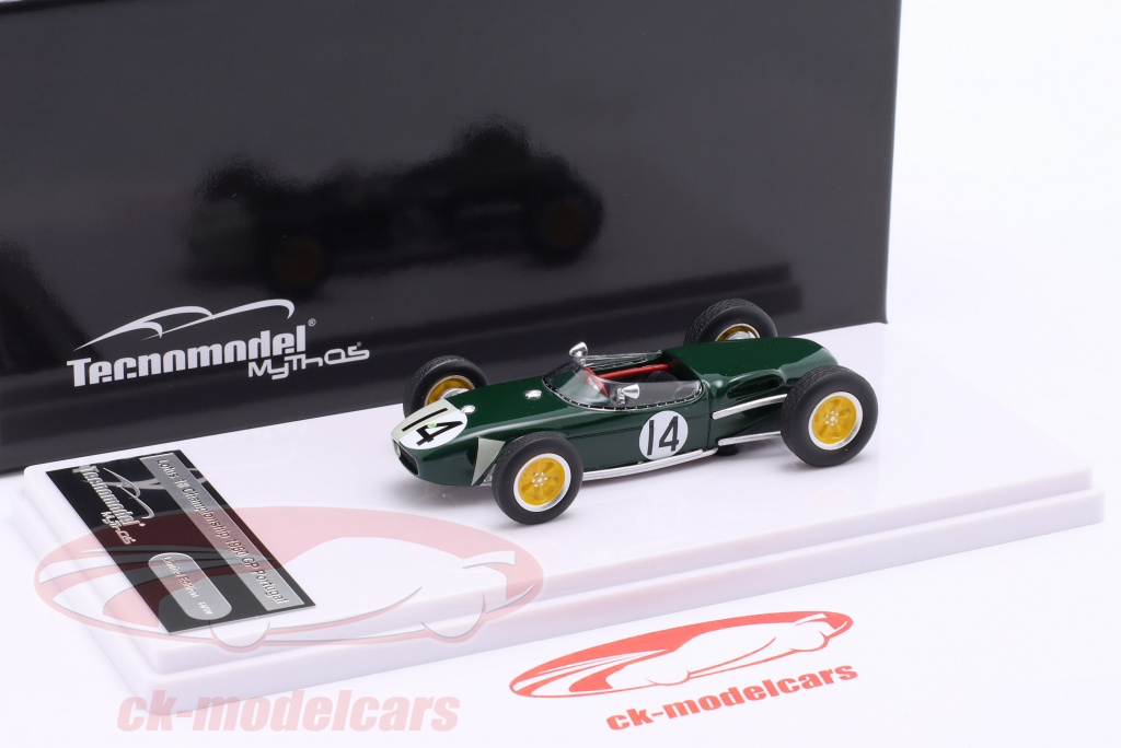 Tecnomodel 1:43 Jim Clark Lotus 18 #14 8th Portugal GP Formula 1 1960 ...