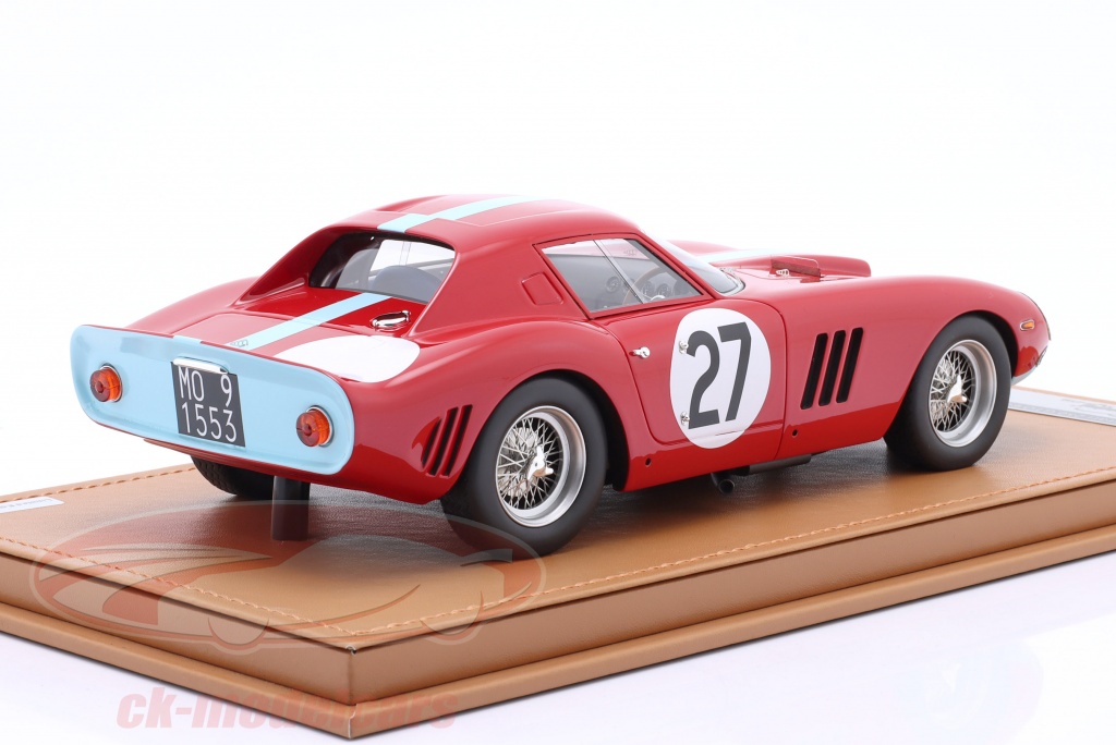 Tecnomodel 1:18 Ferrari 250 GTO 64 #27 6e Tourist Trophy 1964 Innes ...