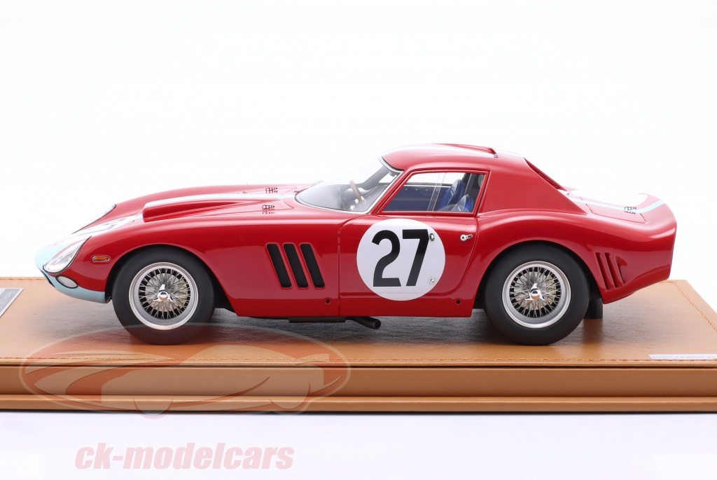 Tecnomodel 1:18 Ferrari 250 GTO 64 #27 6ème Tourist Trophy 1964 Innes ...