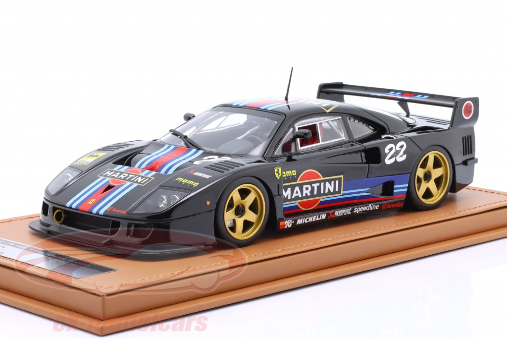 Tecnomodel 1:18 Ferrari F40 LM Press version #22 year 1996 Martini ...