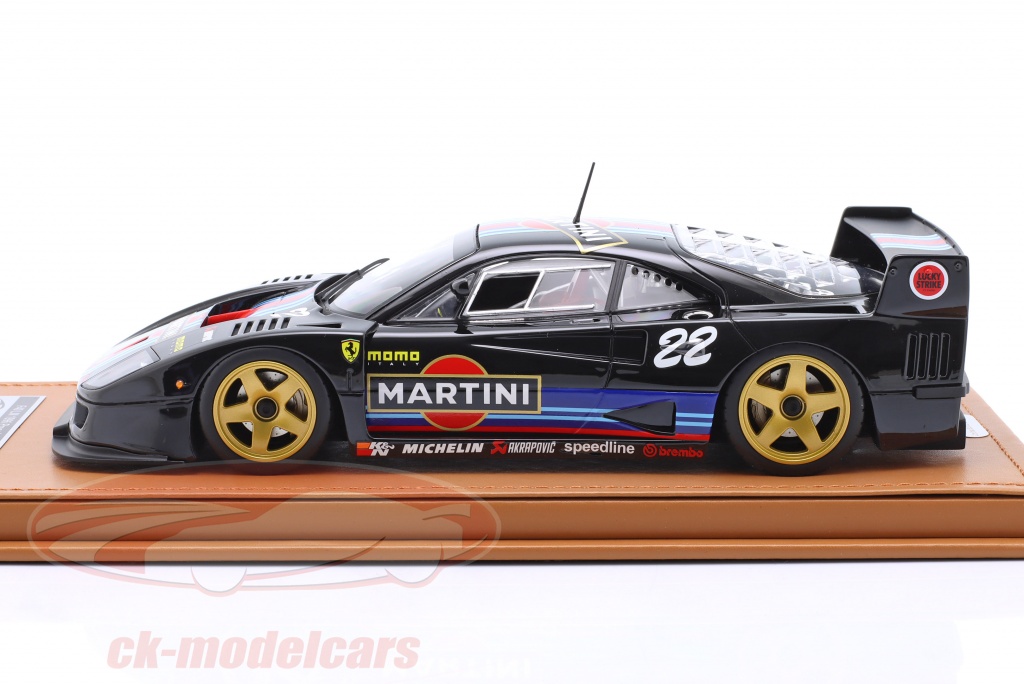 Tecnomodel 1:18 Ferrari F40 LM Press version #22 year 1996 Martini ...