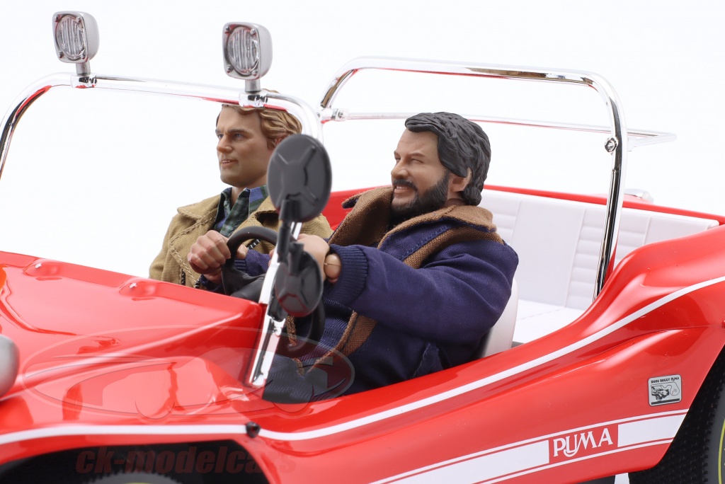 Infinite Statue 1:12 Puma Dune Buggy 1972 avec personnages Bud Spencer ...
