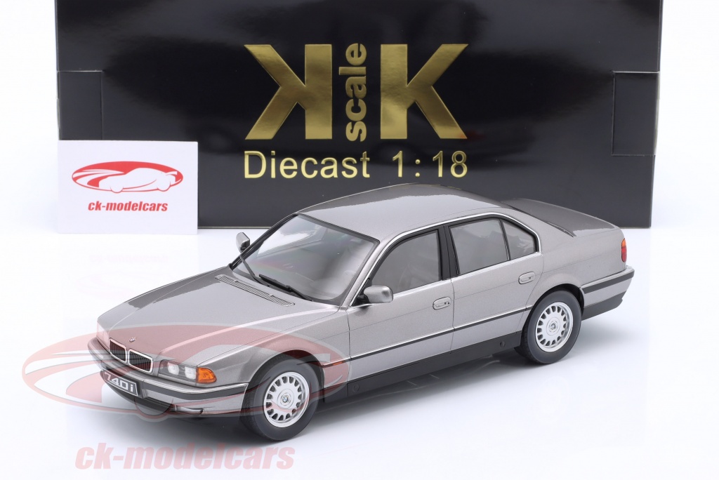 KK-Scale 1:18 BMW 740i E38 series 1 year 1994 grey metallic KKDC180367 ...