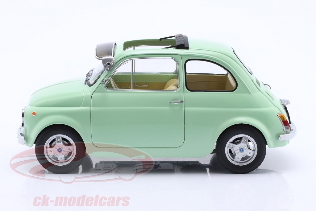 KK-Scale 1:12 Fiat 500 F Custom Baujahr 1968 mintgrün KKDC120066 ...
