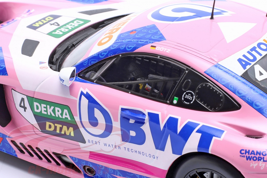 Ixo 1:18 Mercedes-AMG GT3 #4 DTM チャンピオン 2021 Maximilian Götz HRT-I-AMG-21-1804-DTM モデル 車 HRT-I ...