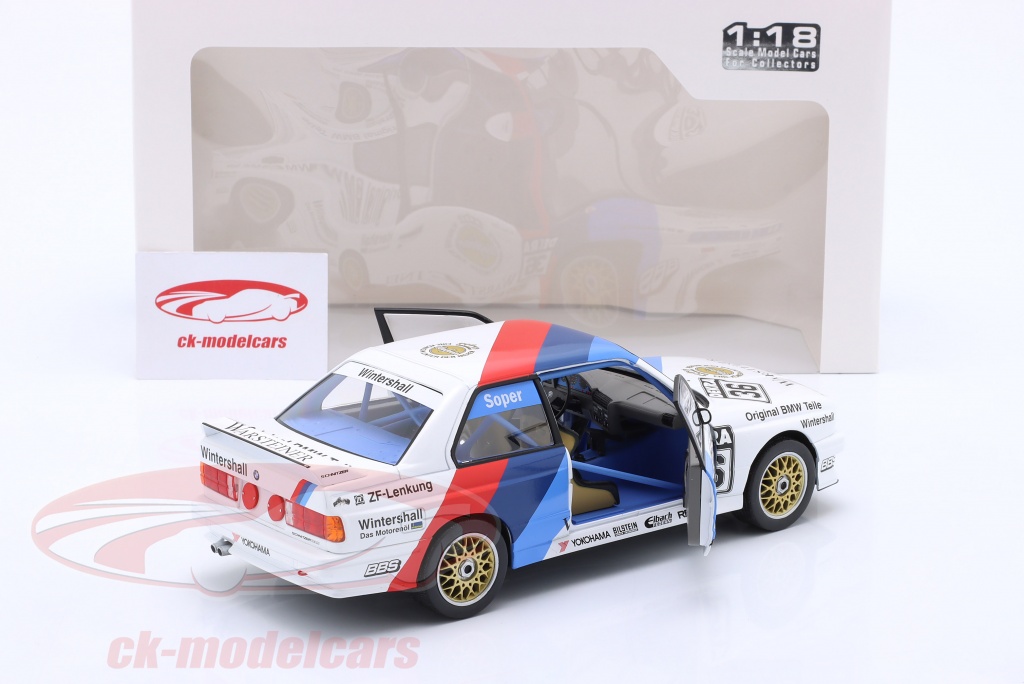 Solido 1:18 BMW M3 (E30) Evo #36 DTM 1989 Steve Soper S1801524 model ...