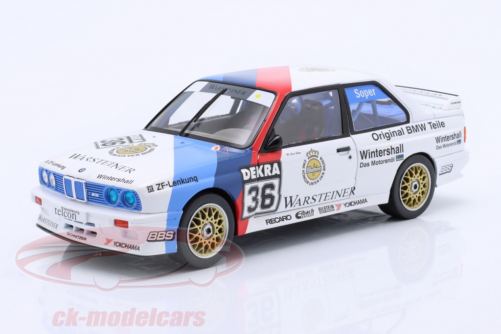 Solido 1:18 BMW M3 (E30) Evo #36 DTM 1989 Steve Soper S1801524 ...