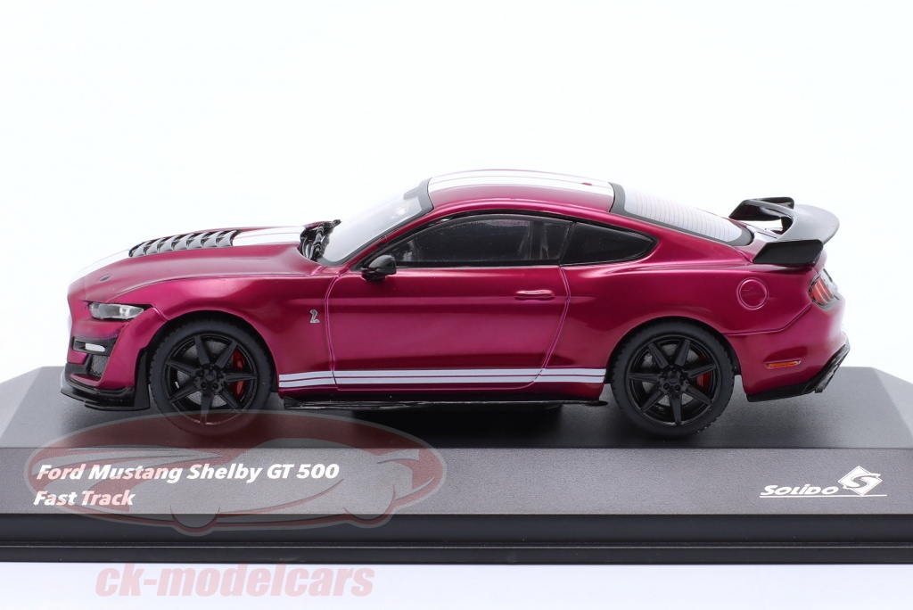 Solido 1:43 Ford Mustang Shelby GT 500 year 2020 candy purple S4311510 ...