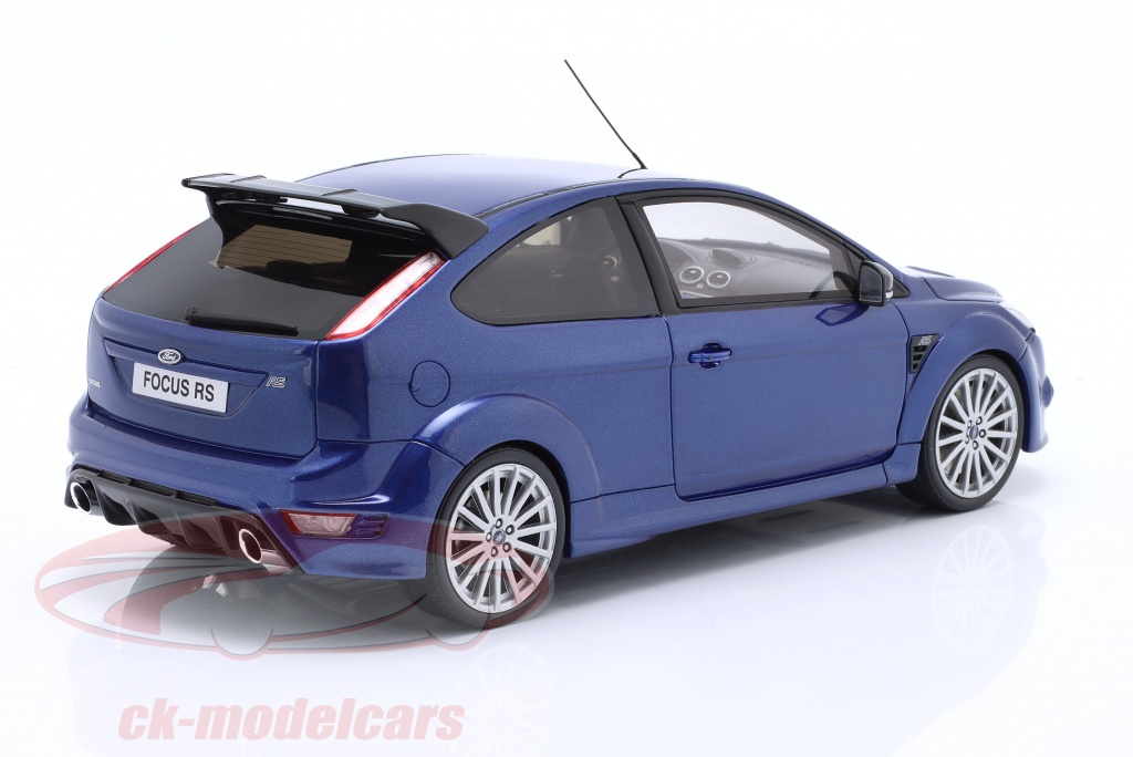 Ottomobile 1:18 Ford Focus RS MK2 Coupe year 2009 blue metallic OT1067 ...