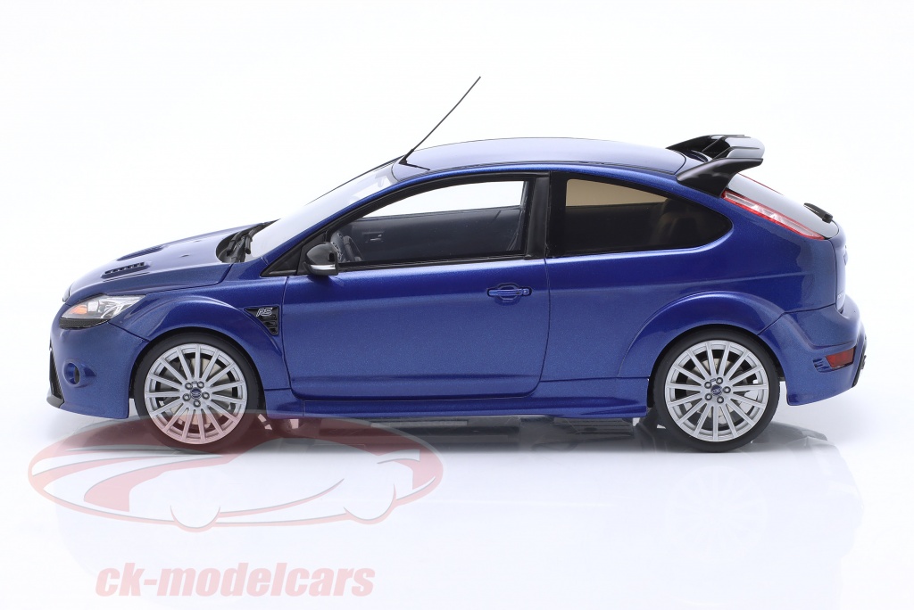 Ottomobile 1:18 Ford Focus RS MK2 Coupe year 2009 blue metallic OT1067 ...