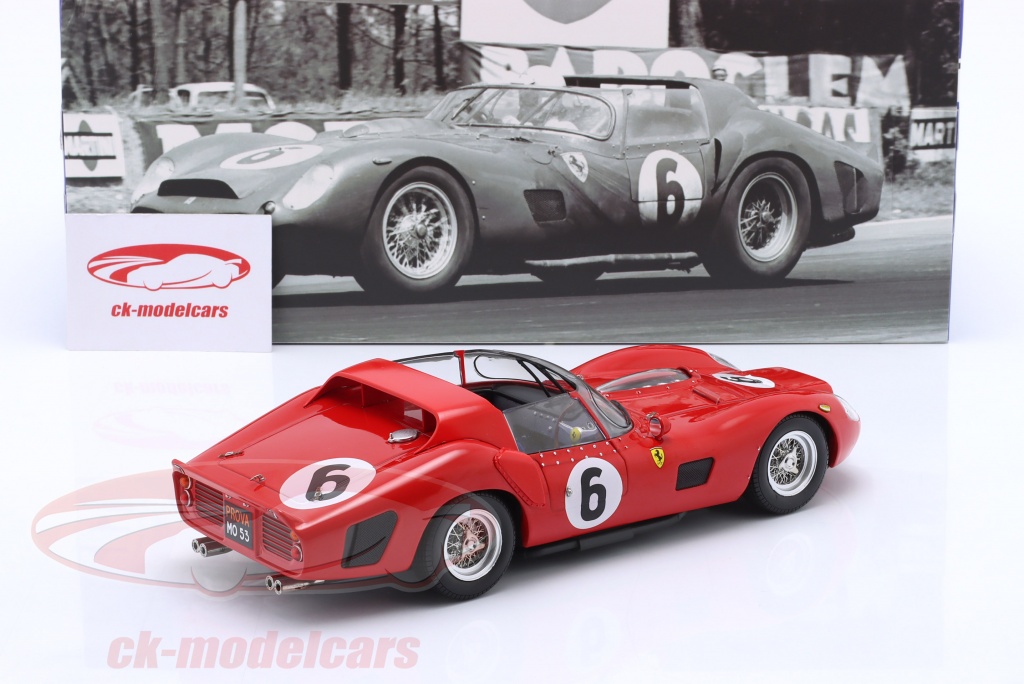WERK83 1:18 Ferrari 330 TRI #6 gagnant 24h LeMans 1962 Gendebien, Hill ...