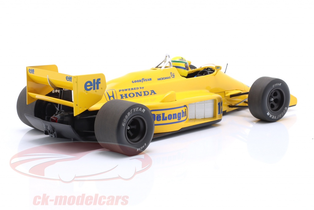 Minichamps 1:18 Ayrton Senna Lotus 99T Snavset version #12 vinder ...