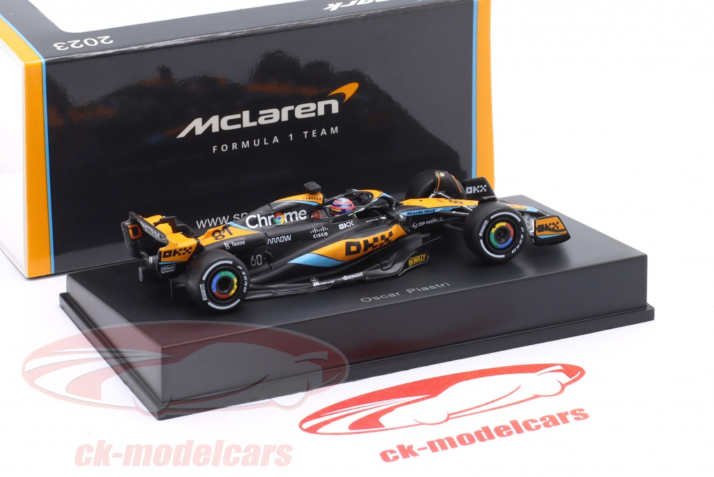 Spark 1:64 Oscar Piastri McLaren MCL60 #81 Formel 1 2023 Y292 ...