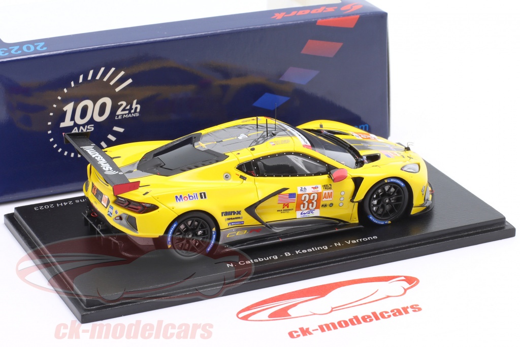 Spark 1:43 Chevrolet Corvette C8.R #33 勝者 GTE Am 24h LeMans 2023 ...