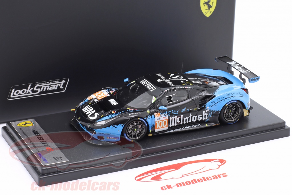 LookSmart 1:43 Ferrari 488 GTE Evo #100 24h LeMans 2023 Walkenhorst ...