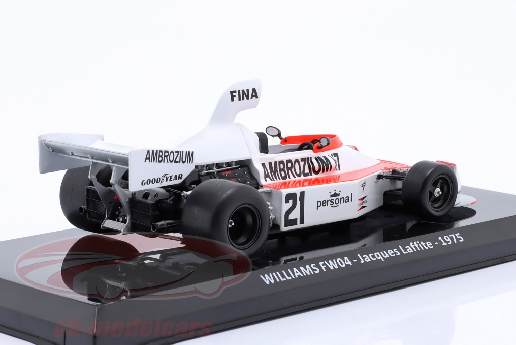 Premium Collectibles 1:24 Jacques Laffite Williams FW04 #21 Formula 1 ...