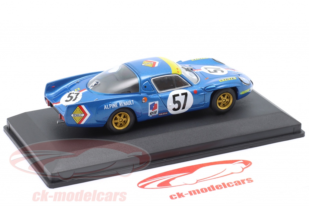 Altaya 1:43 Alpine A210 #57 9ème 24h LeMans 1968 Le Guellec, Serpaggi CK89798*2 modèle voiture ...