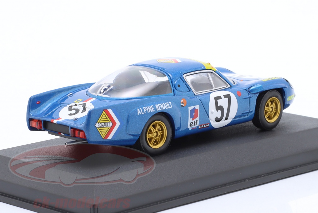 Altaya 1:43 Alpine A210 #57 9th 24h LeMans 1968 Le Guellec, Serpaggi CK89798*2 model car CK89798 ...