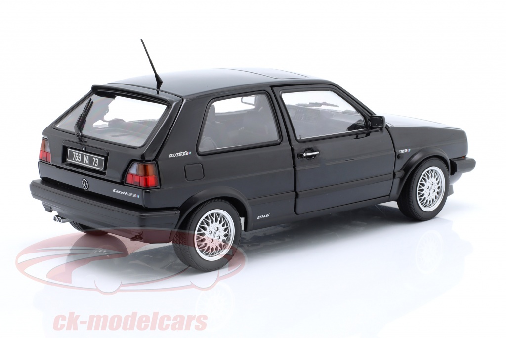Norev 1:18 Volkswagen VW Golf 2 GTi Match Bouwjaar 1989 zwart metalen ...