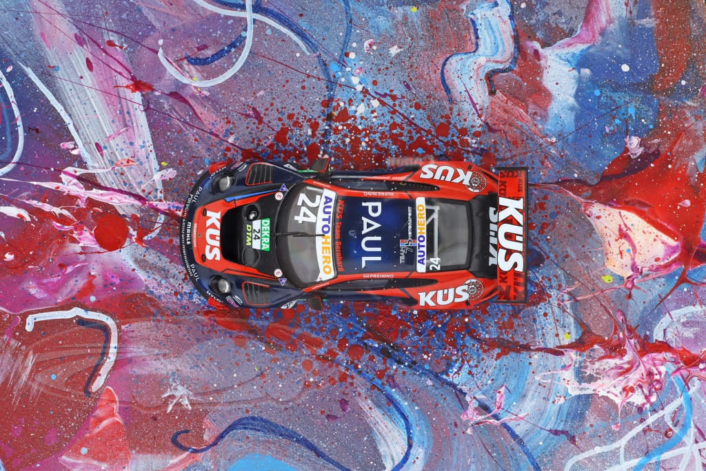 Wall Art: Porsche 911 GT3 R #24 Winner Norisring DTM 2022 in the Frame ...