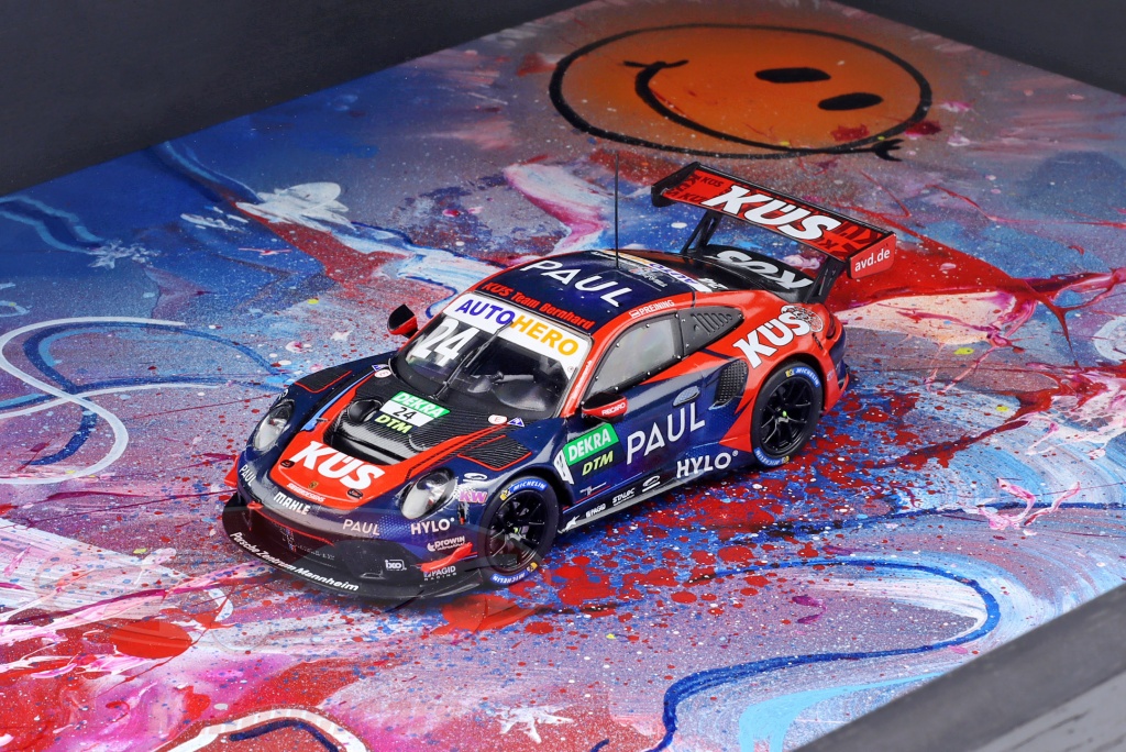 Wall Art: Porsche 911 GT3 R #24 Winner Norisring DTM 2022 in the Frame ...