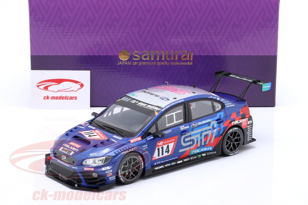 Kyosho 1:18 Subaru WRX STI #114 Challenge 24h Nürburgring 2022 Subaru ...