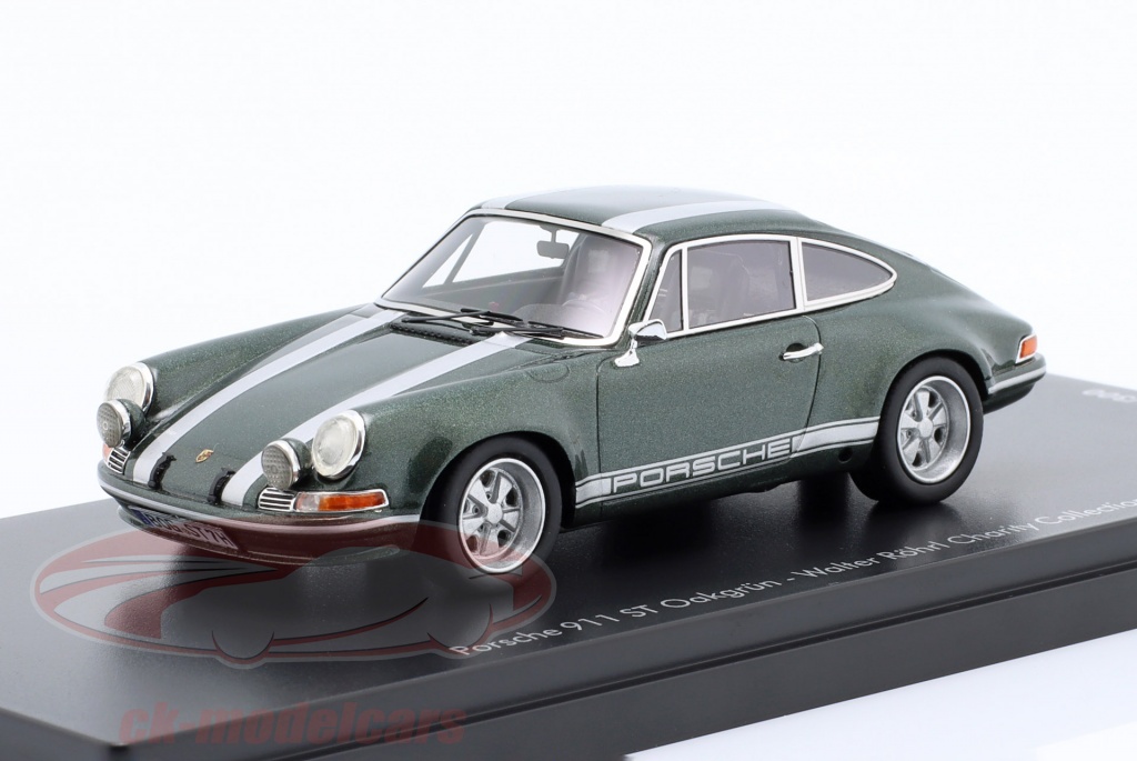 Cartima 1:43 Porsche 911 ST Walter Röhrl Charity Collection oakgrün ...