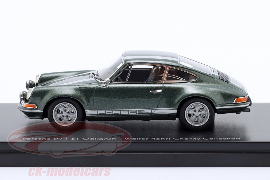 Cartima 1:43 Porsche 911 ST Walter Röhrl Charity Collection oakgrün ...
