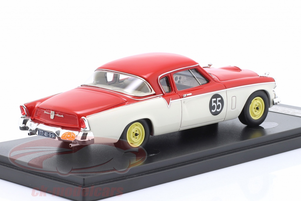Matrix 1:43 Studebaker Power Hawk #55 チューリップラリー 1956 Nieuwenhuijzen ...