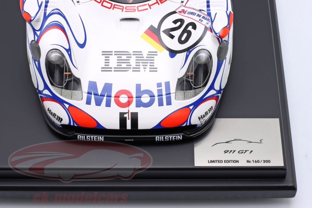Spark 1:12 Porsche 911 GT1 #26 Sieger 24h LeMans 1998 McNish, Aiello, Ortelli WAP0230100PLM4 ...