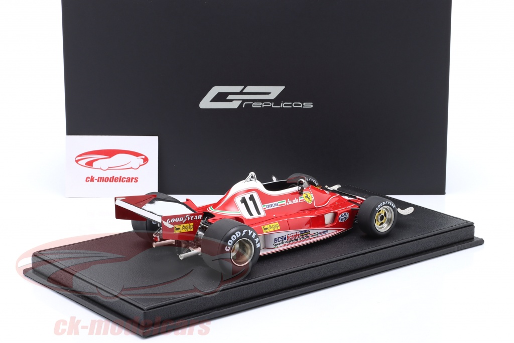 GP Replicas 1:18 Niki Lauda Ferrari 312T2 #11 3º Brasil GP Fórmula 1 Campeão mundial 1977 GP164A ...