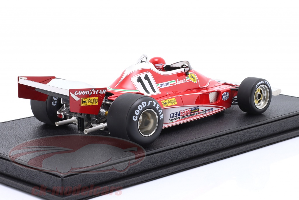 GP Replicas 1:18 Niki Lauda Ferrari 312T2 #11 3er Brasil GP fórmula 1 Campeón mundial 1977 ...