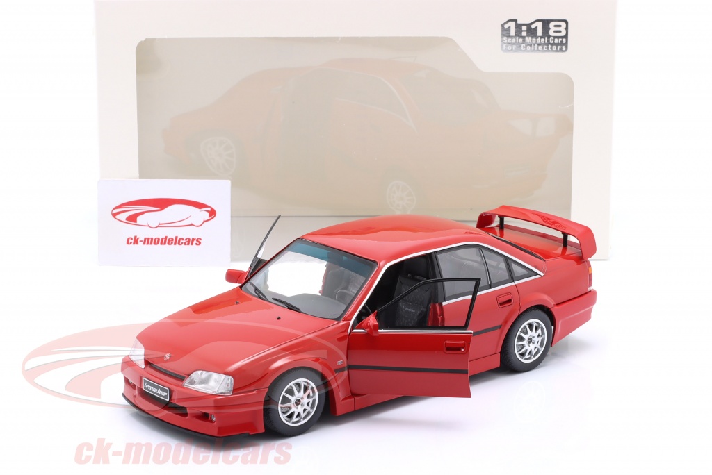 Solido 1:18 Opel Omega Evo 500 建設年 1990 マグマレッド S1809704 モデル 車 S1809704 ...