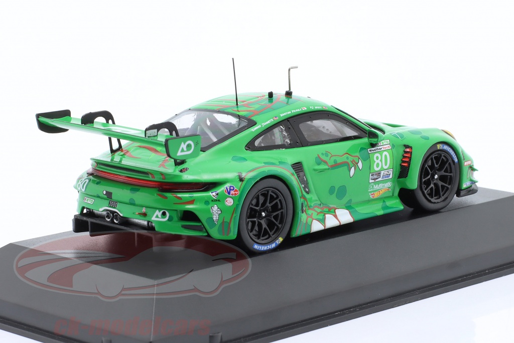 Ixo 1:43 Porsche 911 (992) GT3 R #80 12h Sebring IMSA 2023 REXY AO ...