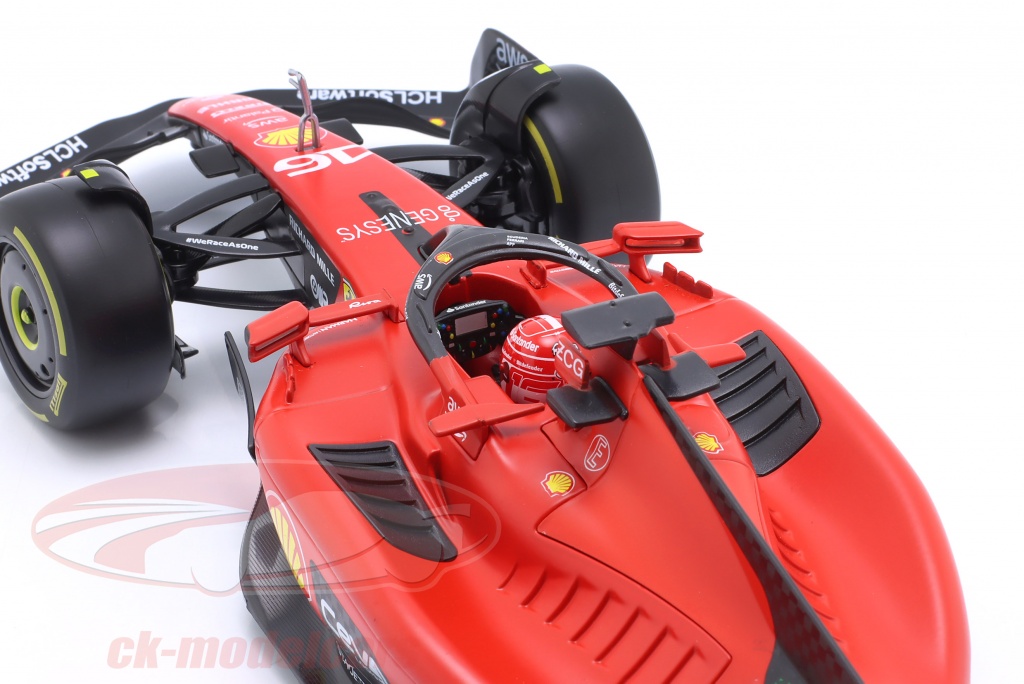 Bburago 1:18 Charles Leclerc Ferrari SF-23 #16 formula 1 2023 18-16820 ...