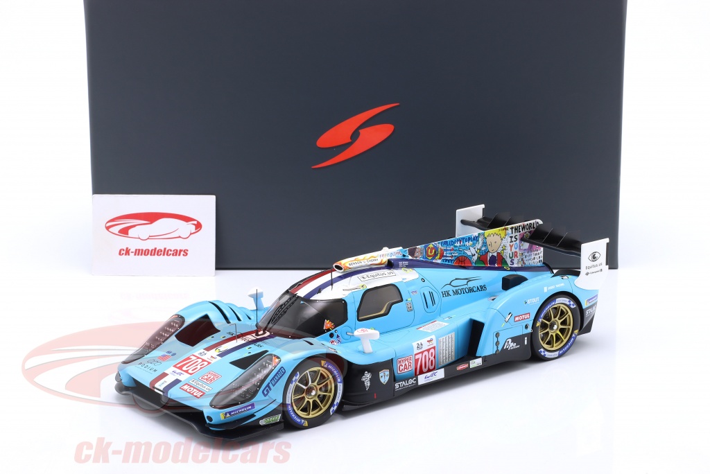 Spark 1:18 Glickenhaus SCG 007 LMH #708 6to 24h LeMans 2023 Glickenhaus ...