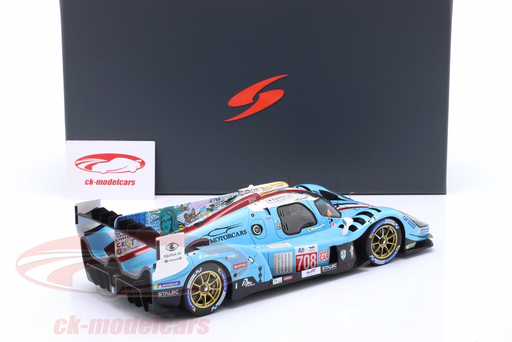 Spark 1:18 Glickenhaus SCG 007 LMH #708 6to 24h LeMans 2023 Glickenhaus ...