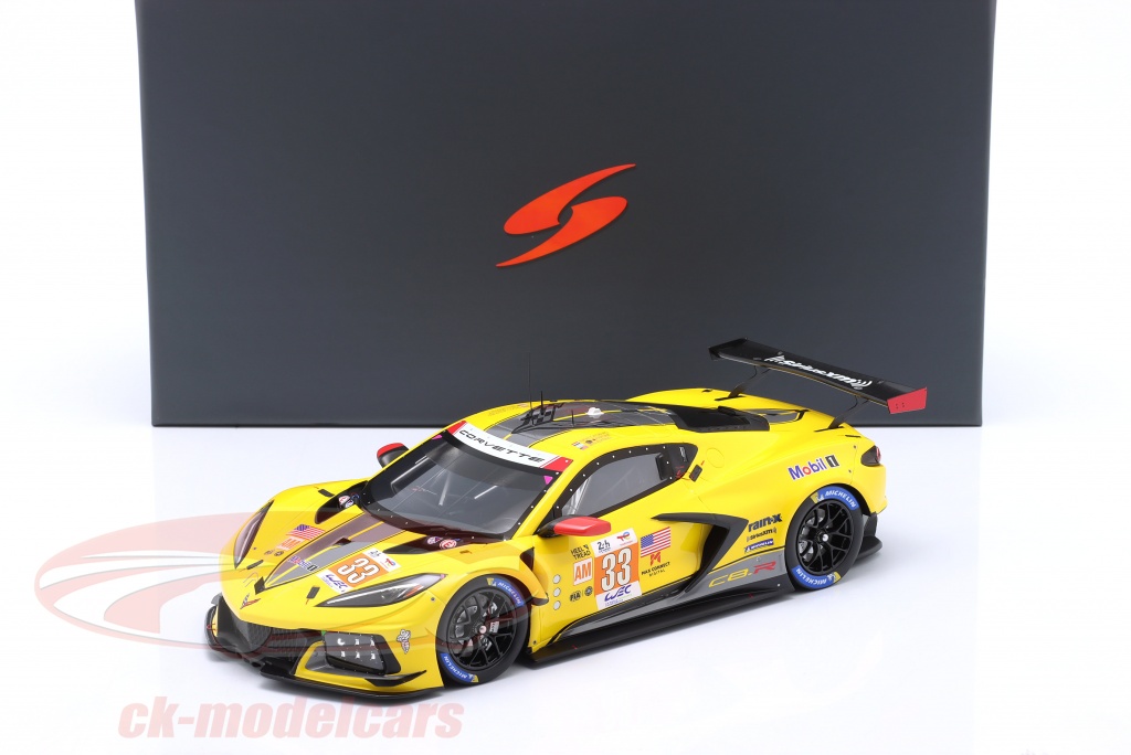Spark 1:18 Chevrolet Corvette C8.R #33 winner GTE Am 24h LeMans 2023 ...