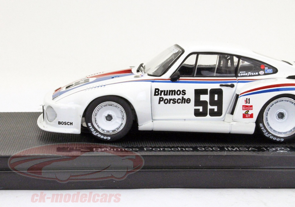 Ebbro 1:43 Brumos Porsche 935 #59 IMSA GT 1979 Gregg, Haywood 44134 ...