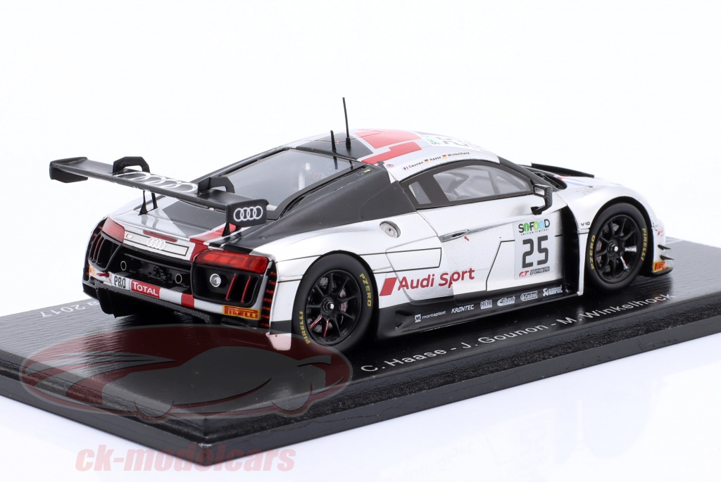 Spark 1:43 Audi R8 LMS #25 Winner 24h Spa 2017 Haase, Gounon ...