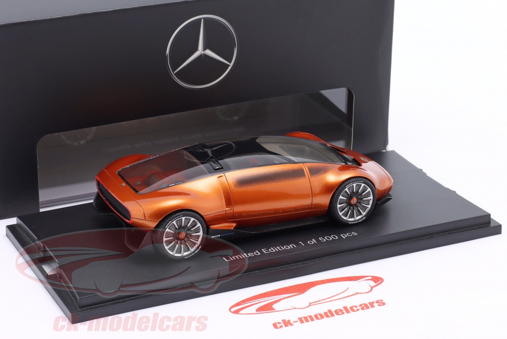 AutoCult 1:43 Mercedes-Benz Vision One Eleven Concept Car 2023 オレンジ ...